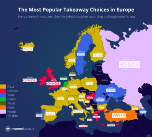 The Most Popular Takeaway Choices in the World | MoneyBeach